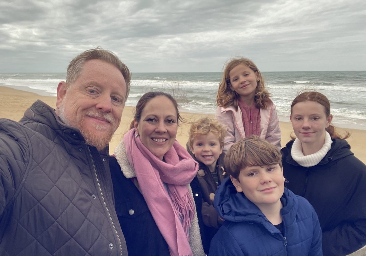 The Brock Family in France